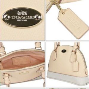 Coach | Bags | Nwt Coach F3457 Mini Cora Domed Satchel Purse | Poshmark